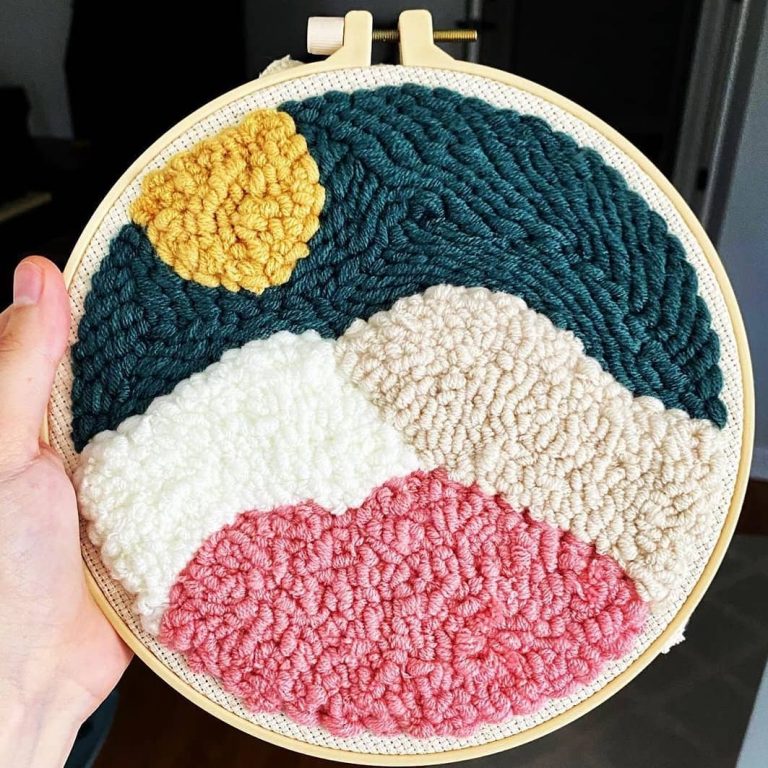 30 Interesting Punch Needle Ideas – PunchNeedle